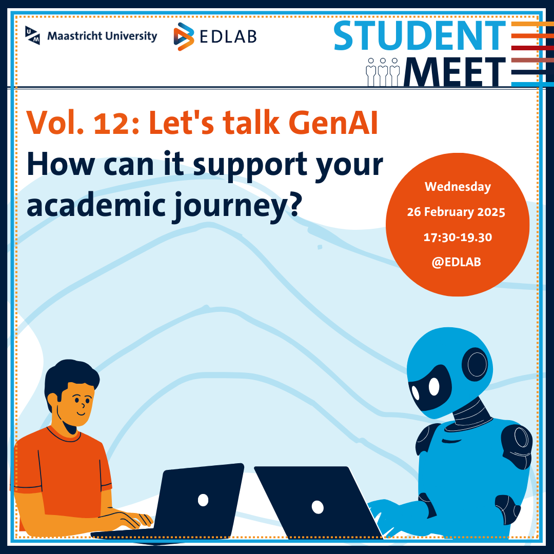 Student-Meet Vol. 12: Let’s talk GenAI – how can it support your academic journey? – Slottr