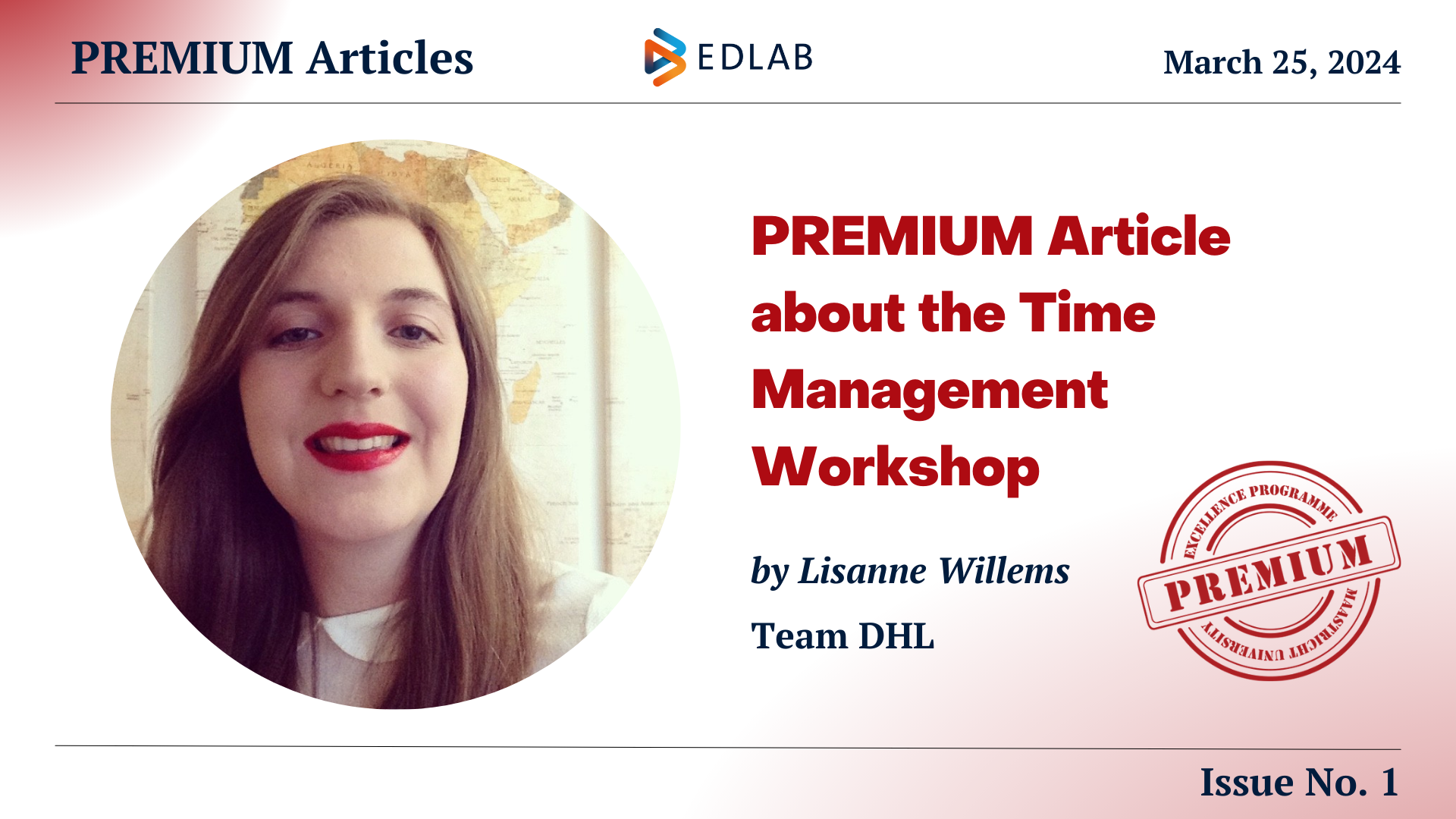 PREMIUM Workshop on Time Management – EDLAB